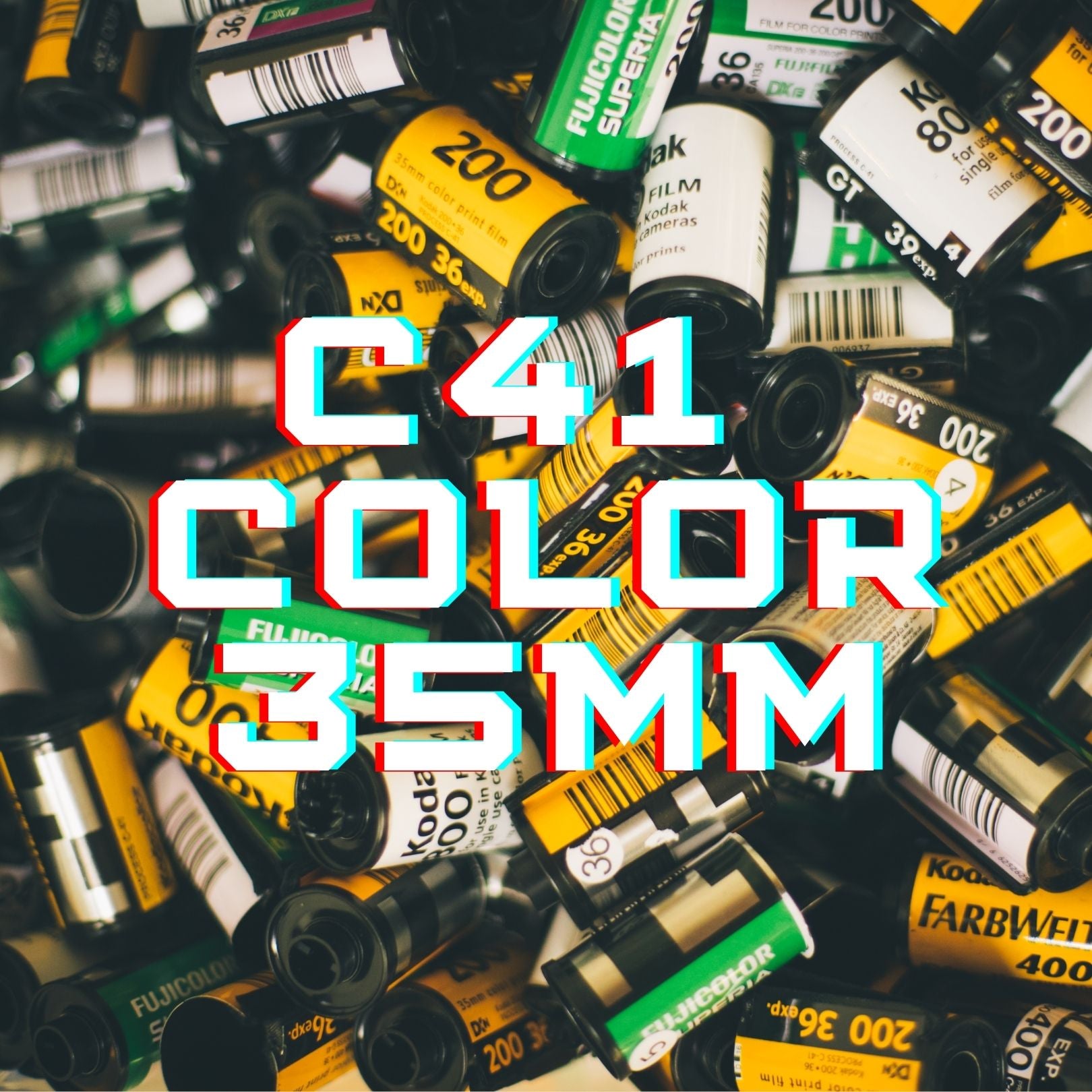 C41 Color (DEV + SCAN) – Grain Film Lab